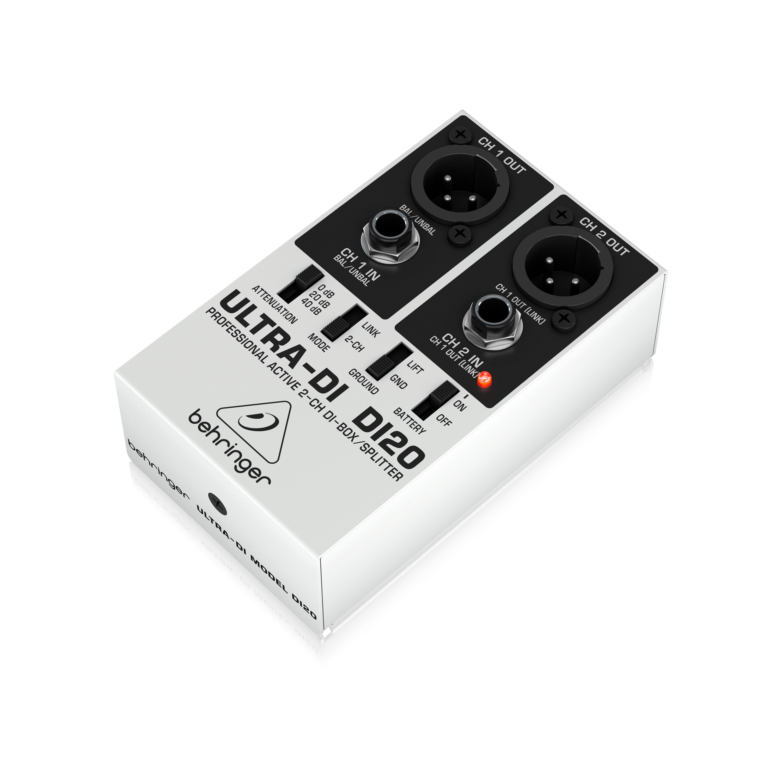 Behringer DI 20 ULTRA DI - Boite de direct (DI) SonoVente.com