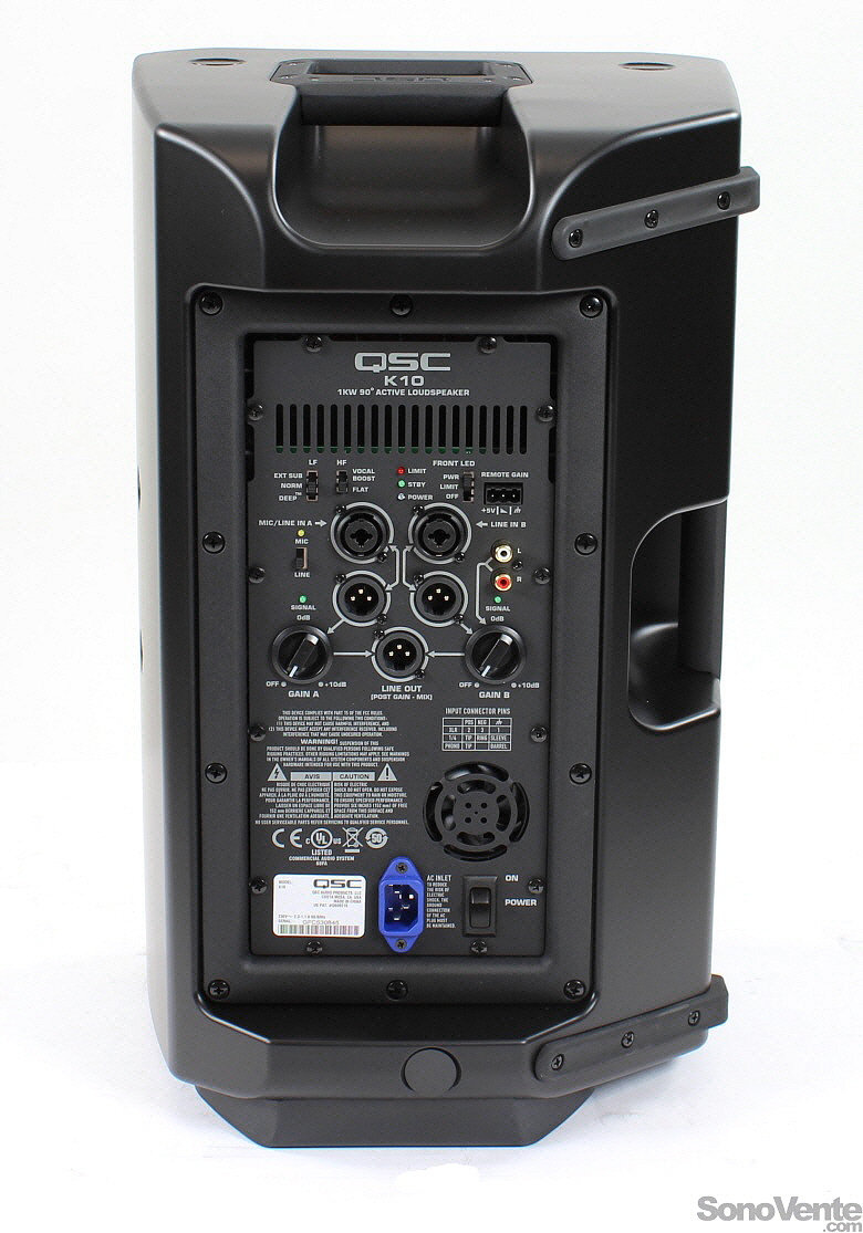 QSC K10 - Enceinte amplifiée SonoVente.com