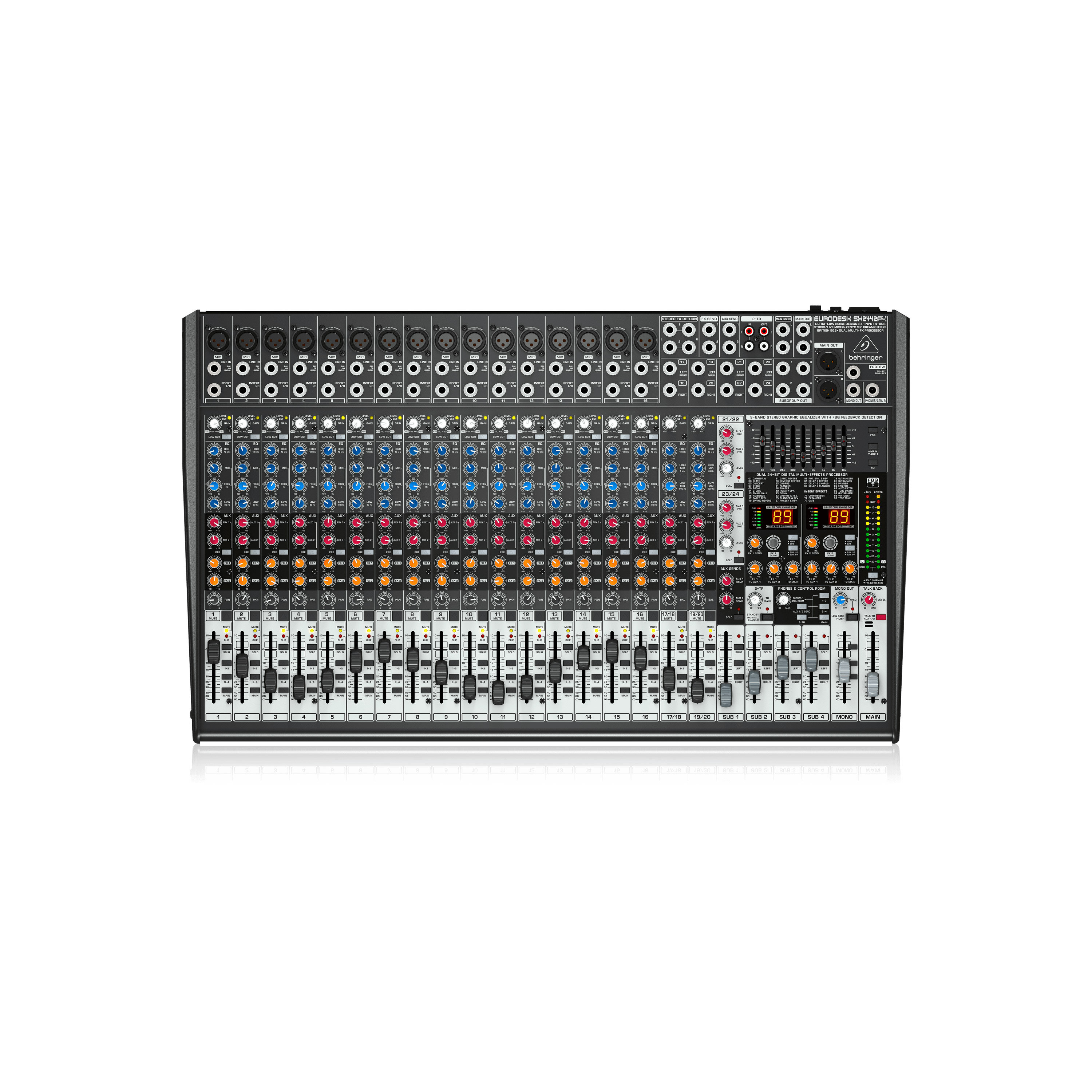Behringer SX2442FX EURODESK - Console de mixage analogique SonoVente.com