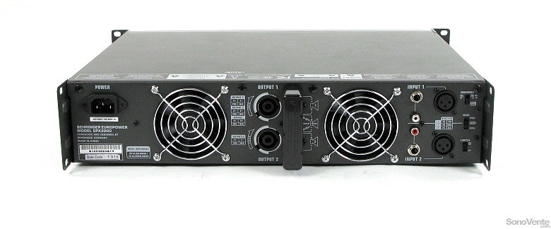 Behringer EPX 3000 EUROPOWER - Amplificateur sonorisation SonoVente.com
