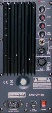 Power Acoustics FACTOR 10A - Enceinte amplifiée SonoVente.com