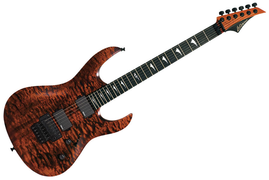 LAG Arkane Master 3000 Tiger Brown - Guitare métal / moderne SonoVente.com
