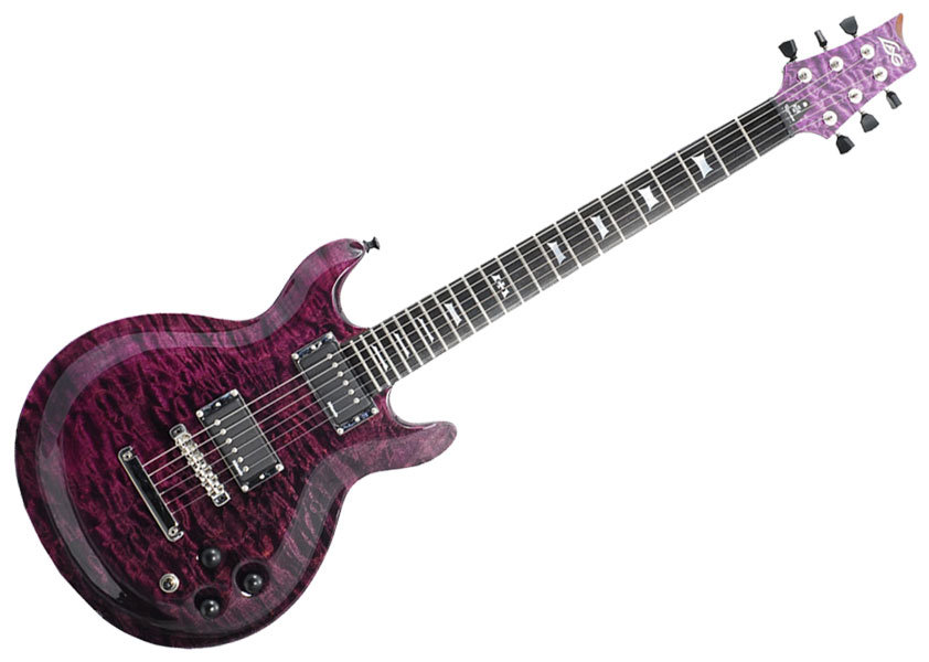 LAG Roxanne Master 3000 Purple Haze - Guitare métal / moderne SonoVente.com