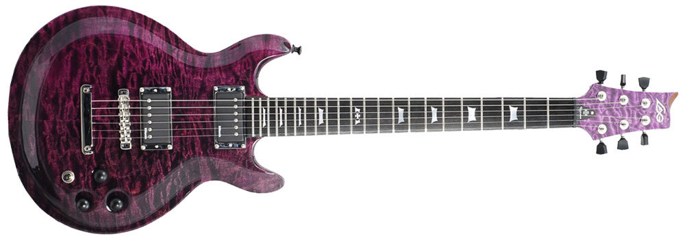 LAG Roxanne Master 3000 Purple Haze - Guitare métal / moderne SonoVente.com