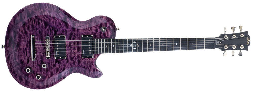 LAG Imperator Master 3000 Purple Haze - Guitare forme LP SonoVente.com