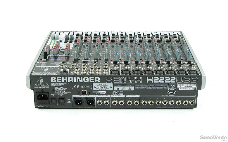Behringer Xenyx X2222USB - Console de mixage analogique SonoVente.com