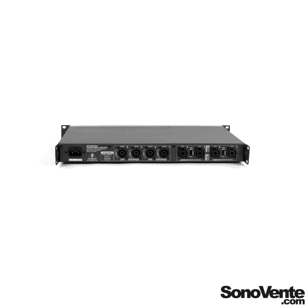 Behringer EPQ304 EUROPOWER - Ampli multicanaux SonoVente.com