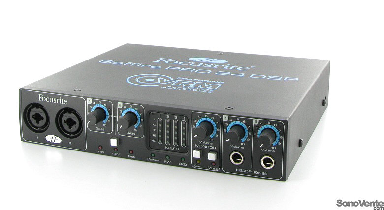 Focusrite SAFFIRE PRO 24 DSP - Carte son SonoVente.com