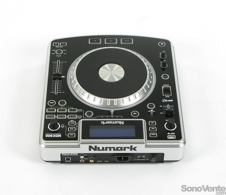 Numark NDX 800 - Platine CD MP3 à plat SonoVente.com