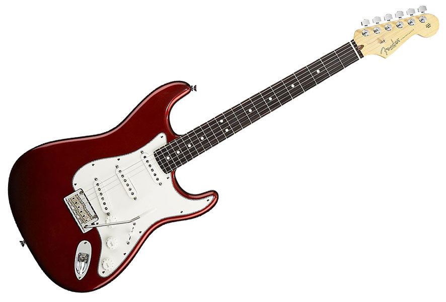 Fender American Standard Strat - Candy Cola - Guitare forme ST ...