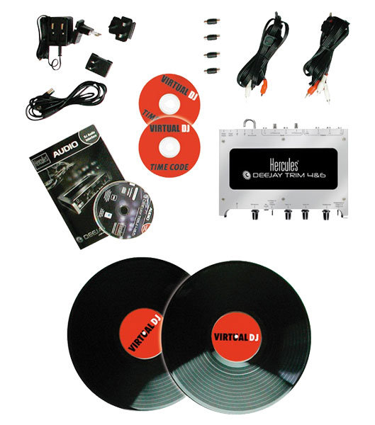 Hercules DJ DJ TRIM 4 et 6 SCRATCH STARTER KIT - Logiciel de mixage ...
