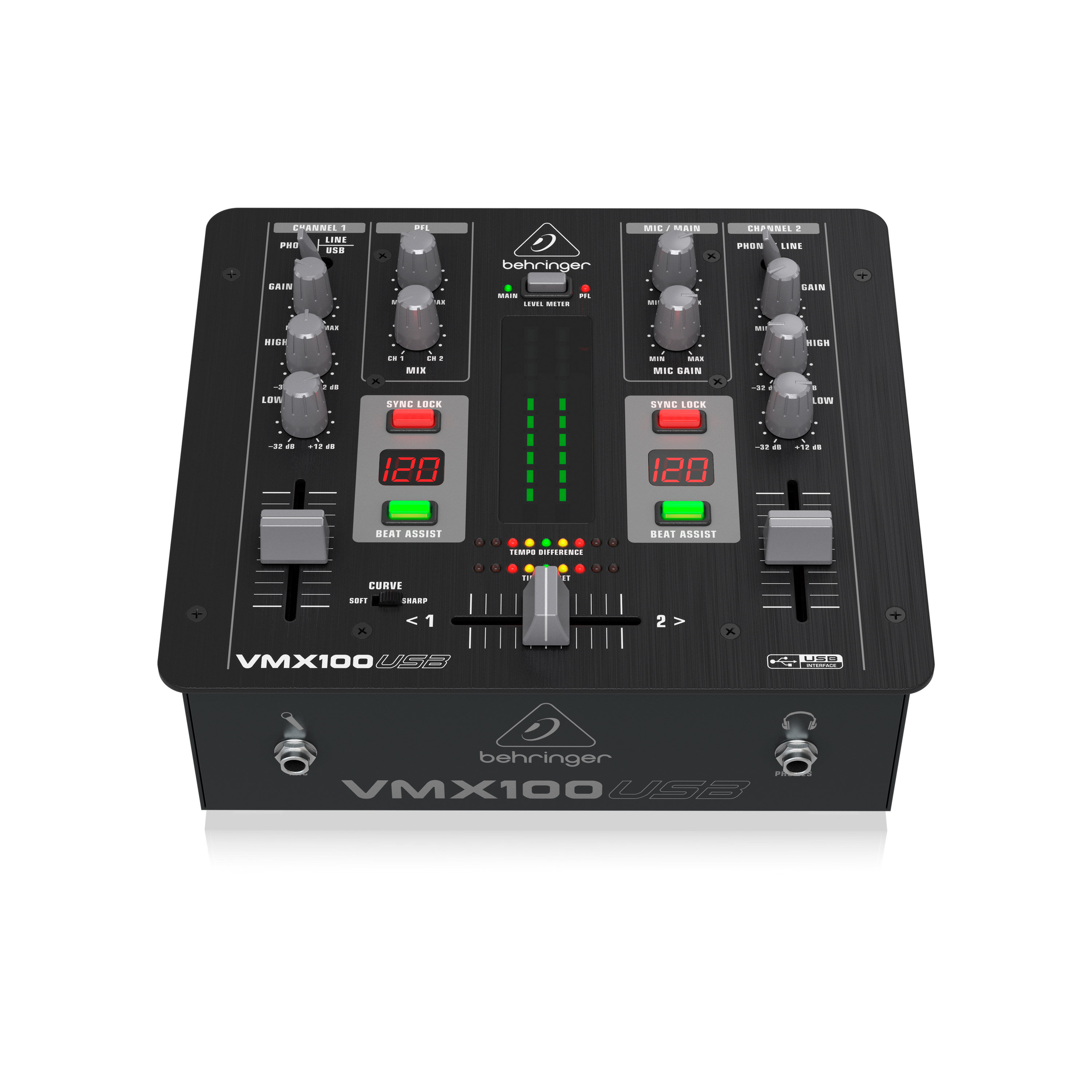 Behringer VMX100 USB - Table de mixage DJ SonoVente.com