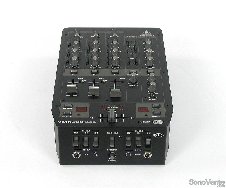 Behringer VMX300 USB - Table de mixage DJ SonoVente.com