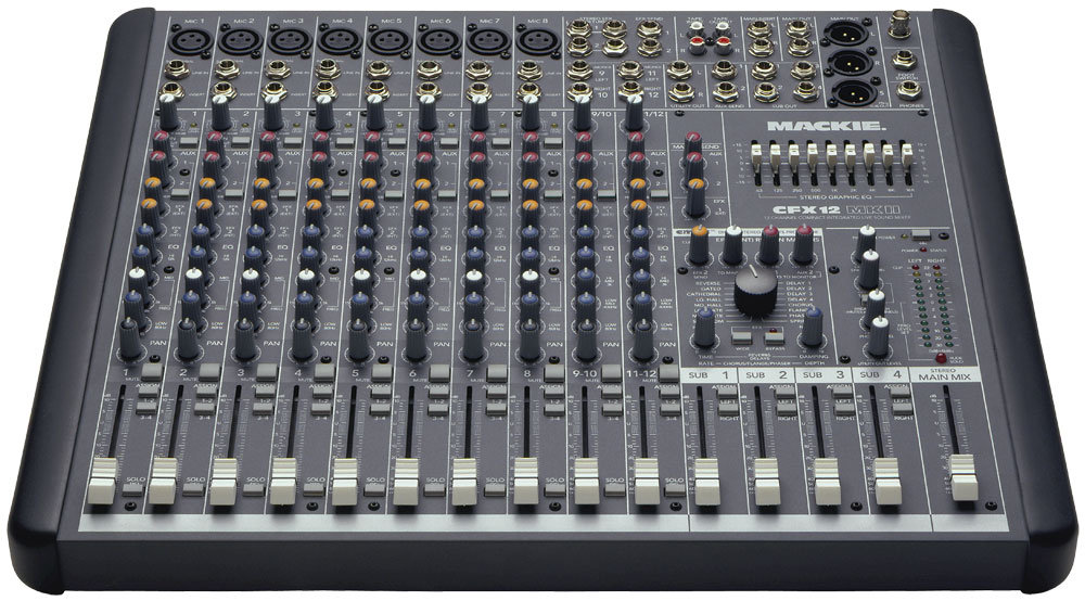 Mackie CFX12 mk II - Console de mixage analogique SonoVente.com