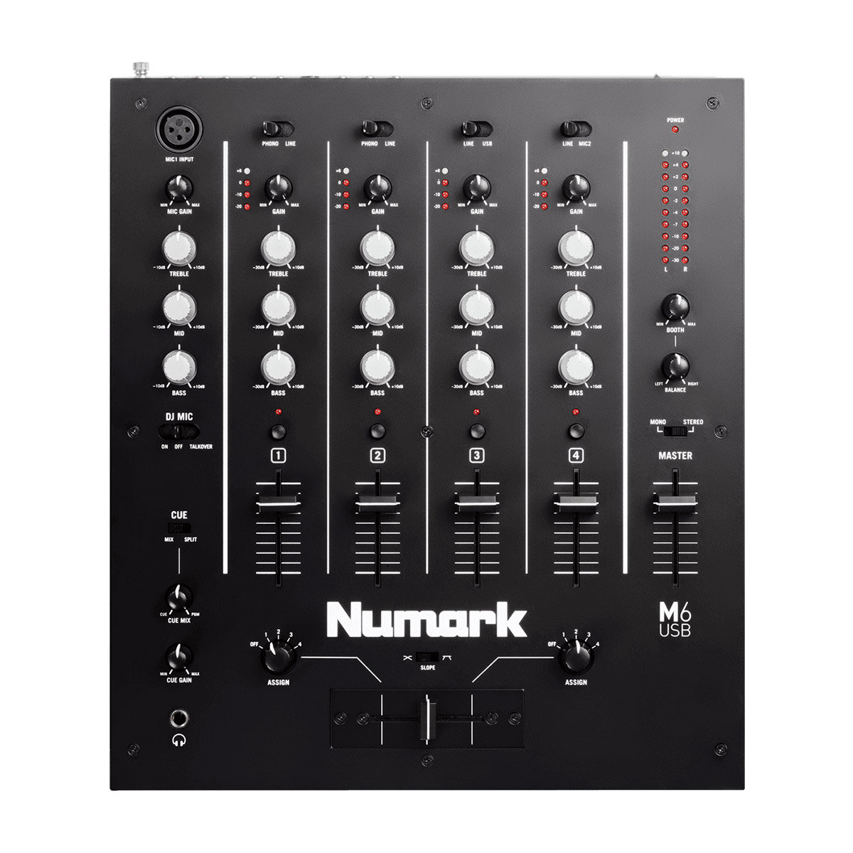 Numark M6 USB : Table de Mixage DJ Numark - SonoVente.com