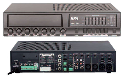 HPA TA60 - Ampli-préampli 100 V public adress SonoVente.com