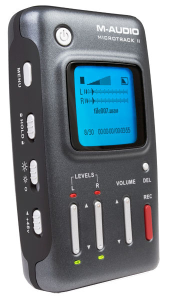 M AUDIO MicroTrack II - Enregistreur portable SonoVente.com