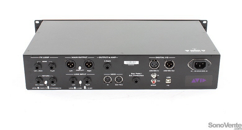 AVID Eleven Rack + PRO TOOLS 11 - Effets guitare électrique SonoVente.com