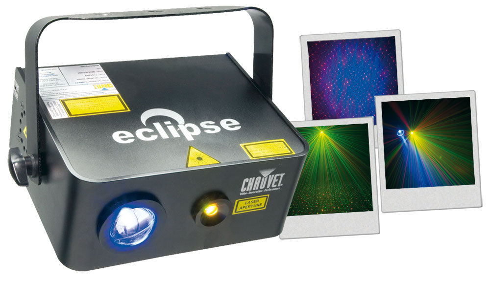 Chauvet ECLIPSE - LASER multipoint et gobo SonoVente.com