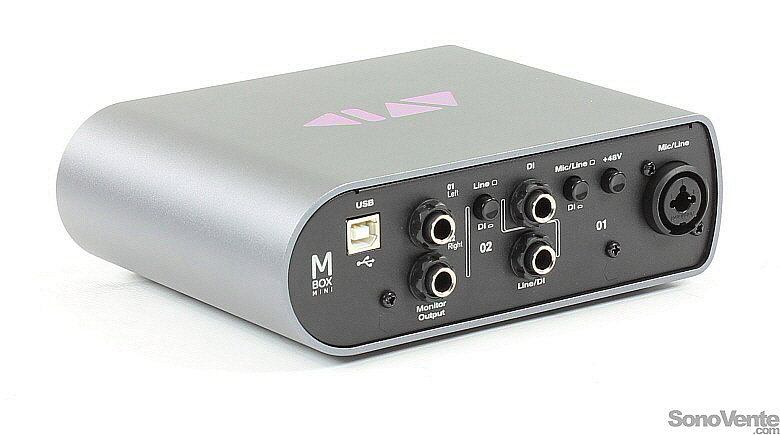 AVID Mbox Mini Pro Tools - Carte son SonoVente.com