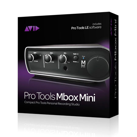 AVID Mbox Mini Pro Tools - Carte son SonoVente.com