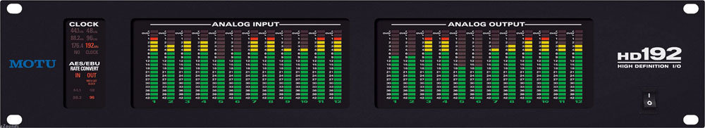 Motu HD 192 PCI424 X - Carte son SonoVente.com