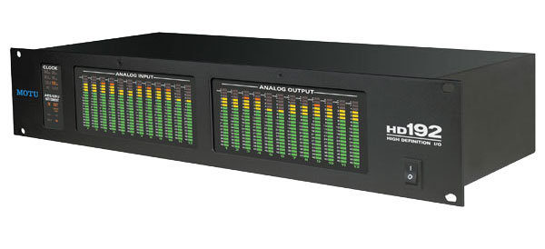 Motu HD 192 Ext - Carte son SonoVente.com