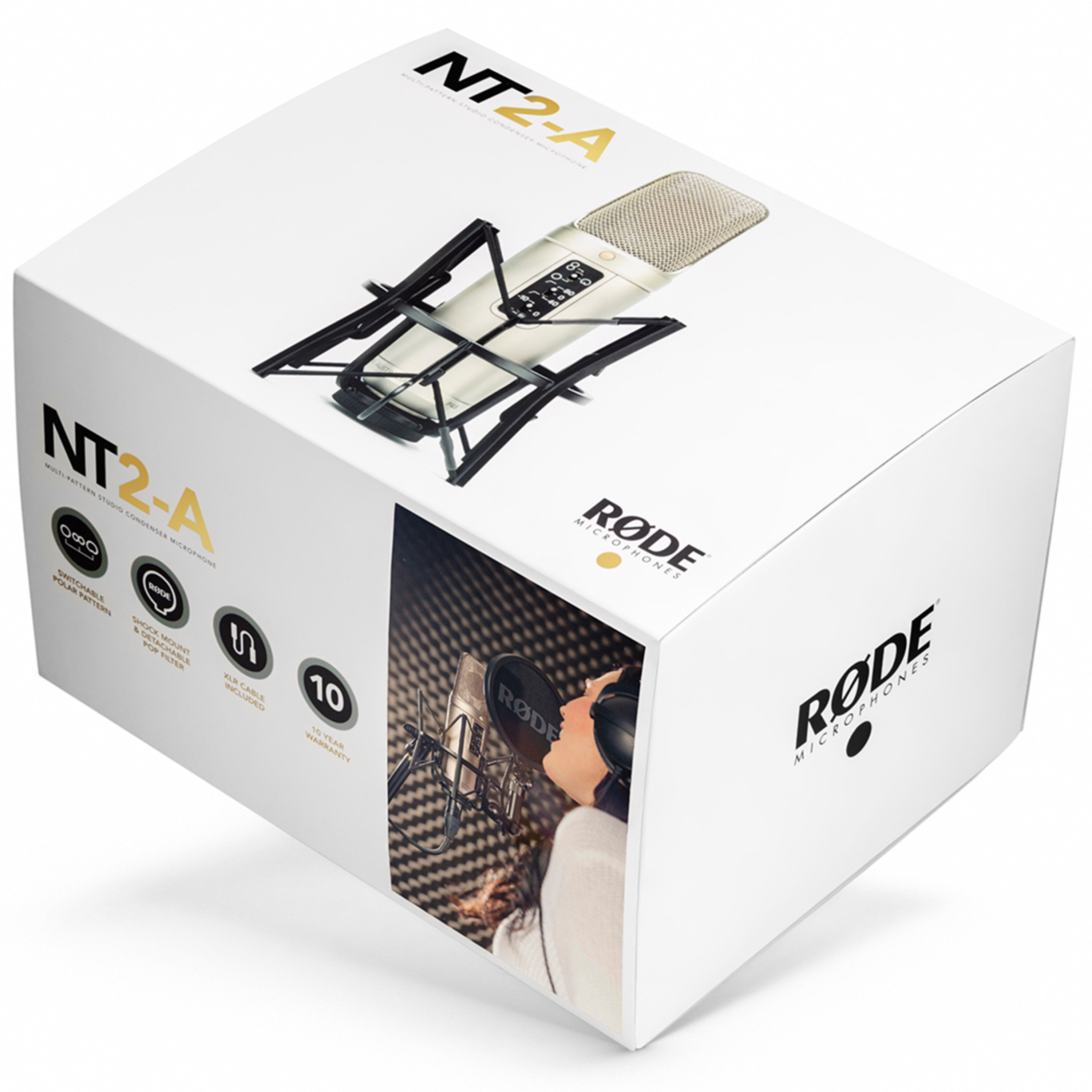 Rode NT2-A - Micro statique SonoVente.com