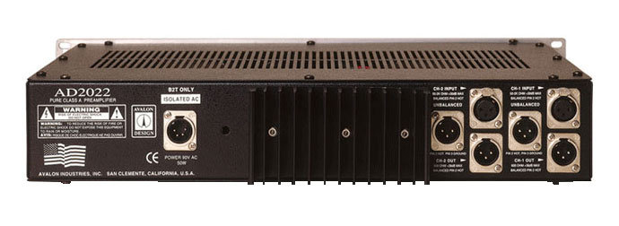 Avalon Design AD2022 - Préampli SonoVente.com