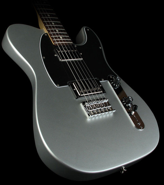 Fender Blacktop Telecaster HH Silver - Guitare forme T SonoVente.com