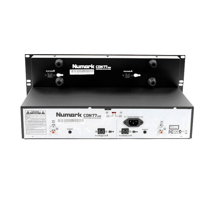 Numark CDN 77 USB - Platine CD MP3 rackable SonoVente.com