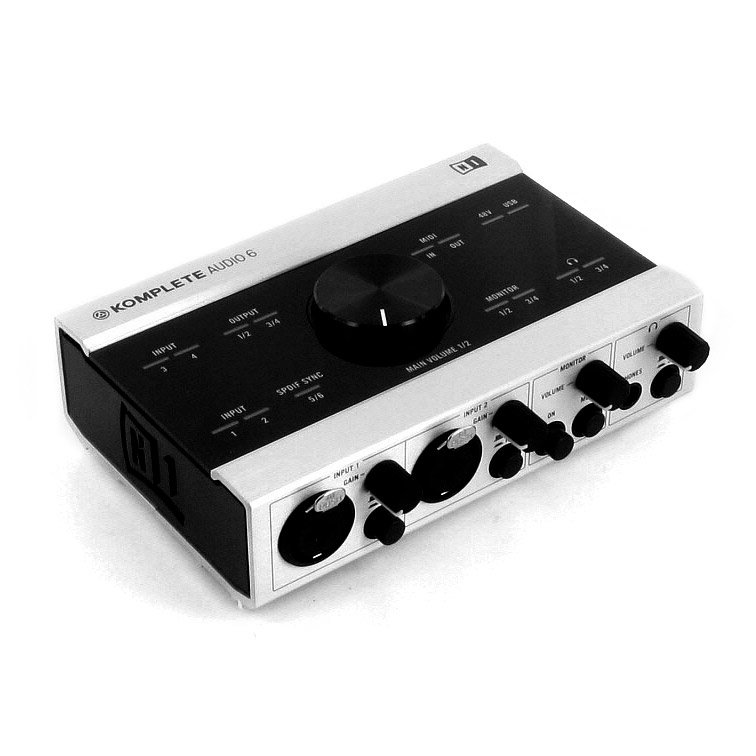 Native Instruments Komplete Audio 6 : Carte Son Native Instruments ...