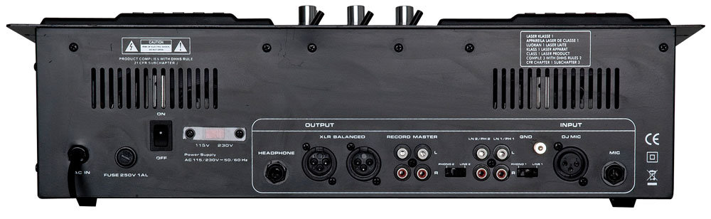 Dap DS-CDJ-250 MKII - Platine CD MP3 rackable SonoVente.com