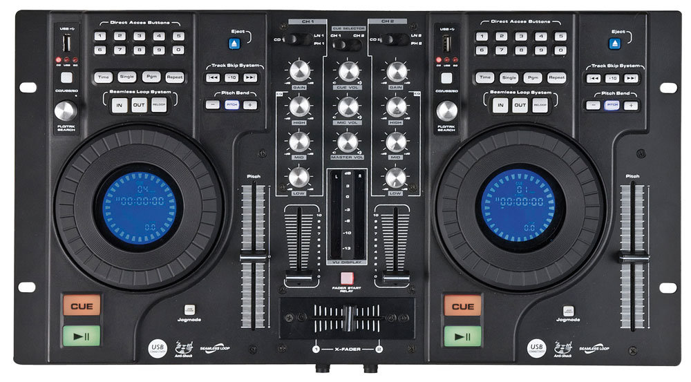 Dap DS-CDJ-250 MKII - Platine CD MP3 rackable SonoVente.com