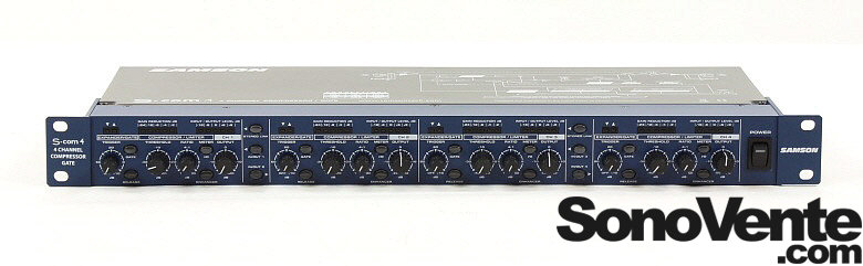 Samson S Com 4 - Compresseur / gate SonoVente.com