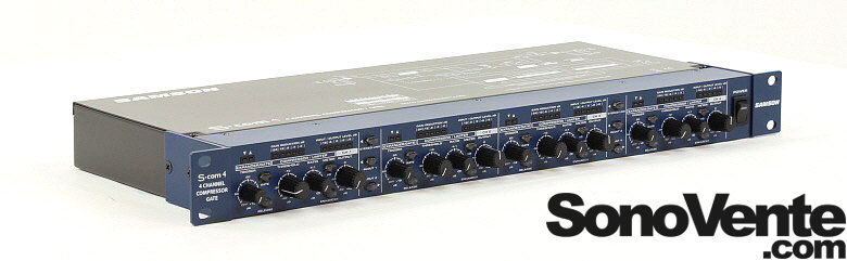 Samson S Com 4 - Compresseur / gate SonoVente.com
