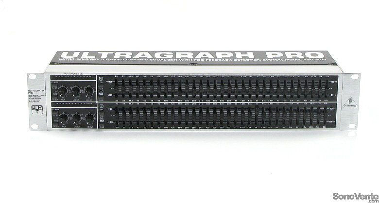 Behringer FBQ3102 ULTRAGRAPH PRO - Équaliseur et anti-larsen SonoVente.com