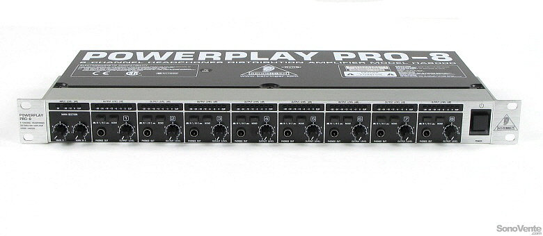 Behringer HA8000 POWERPLAY PRO-8 - Ampli casque SonoVente.com