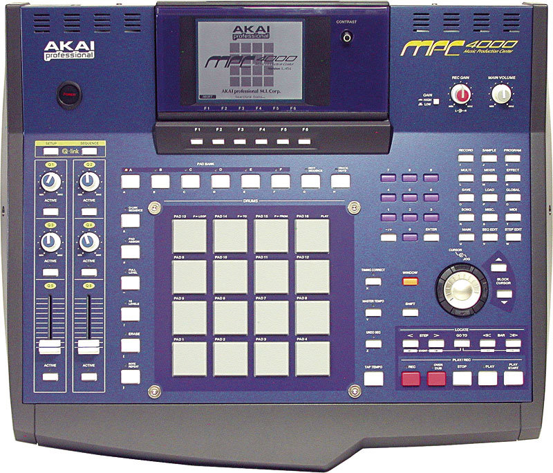 Akai MPC 4000 BL - Sampler / grooveBox SonoVente.com