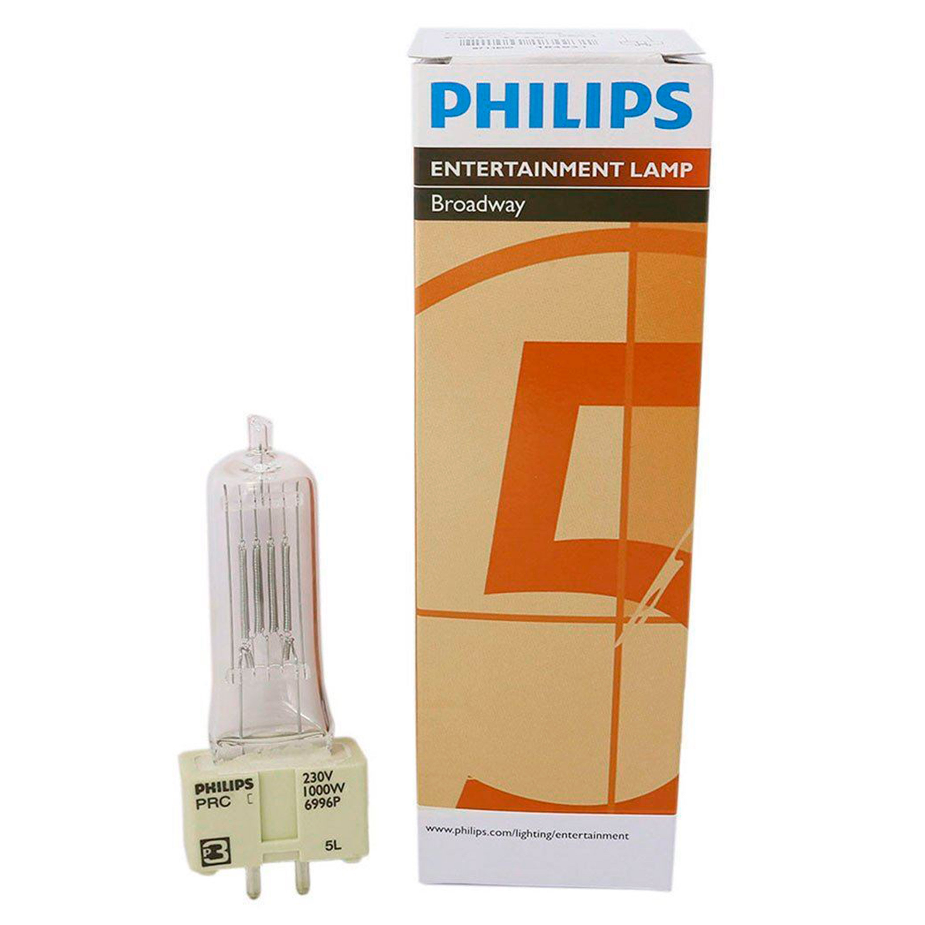 Philips 6996P GX9.5 230V 1000W - Lampe halogène SonoVente.com