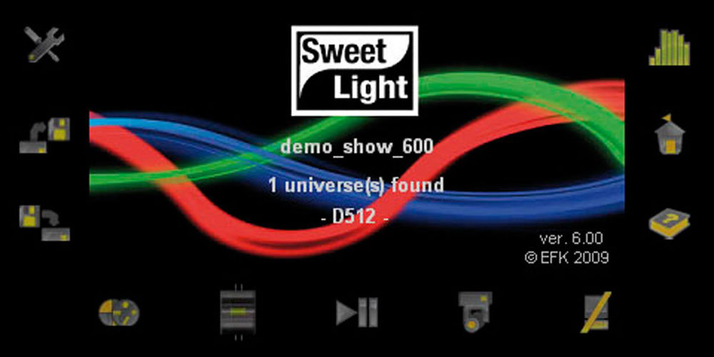 Showtec Sweetlight D512 - Logiciel light SonoVente.com