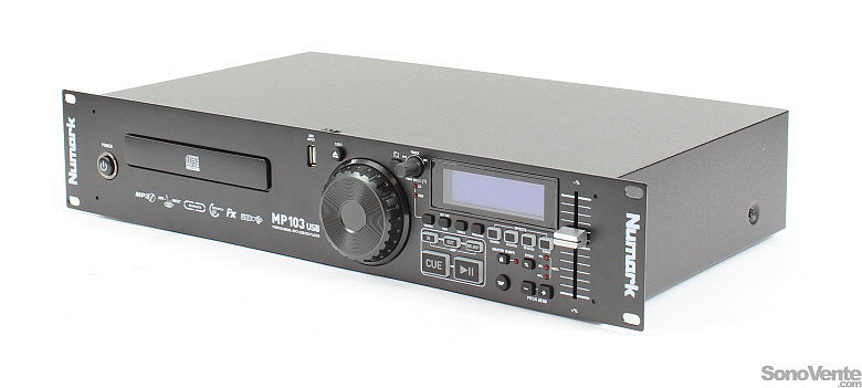 Numark MP 103 USB - Platine CD MP3 rackable SonoVente.com