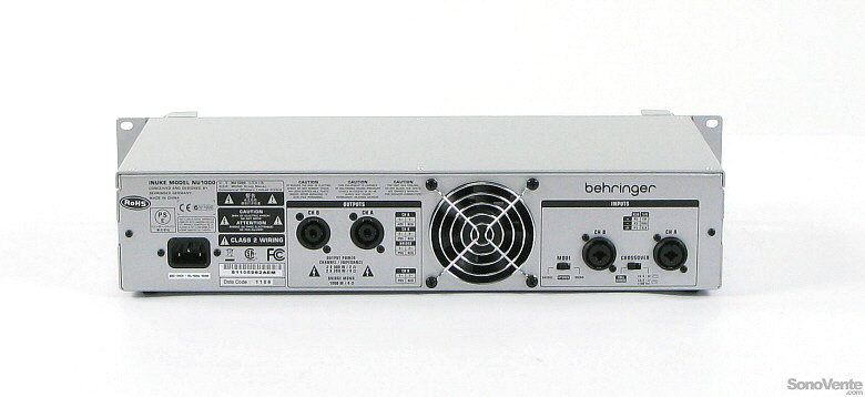 Behringer NU1000 iNUKE - Amplificateur sonorisation SonoVente.com