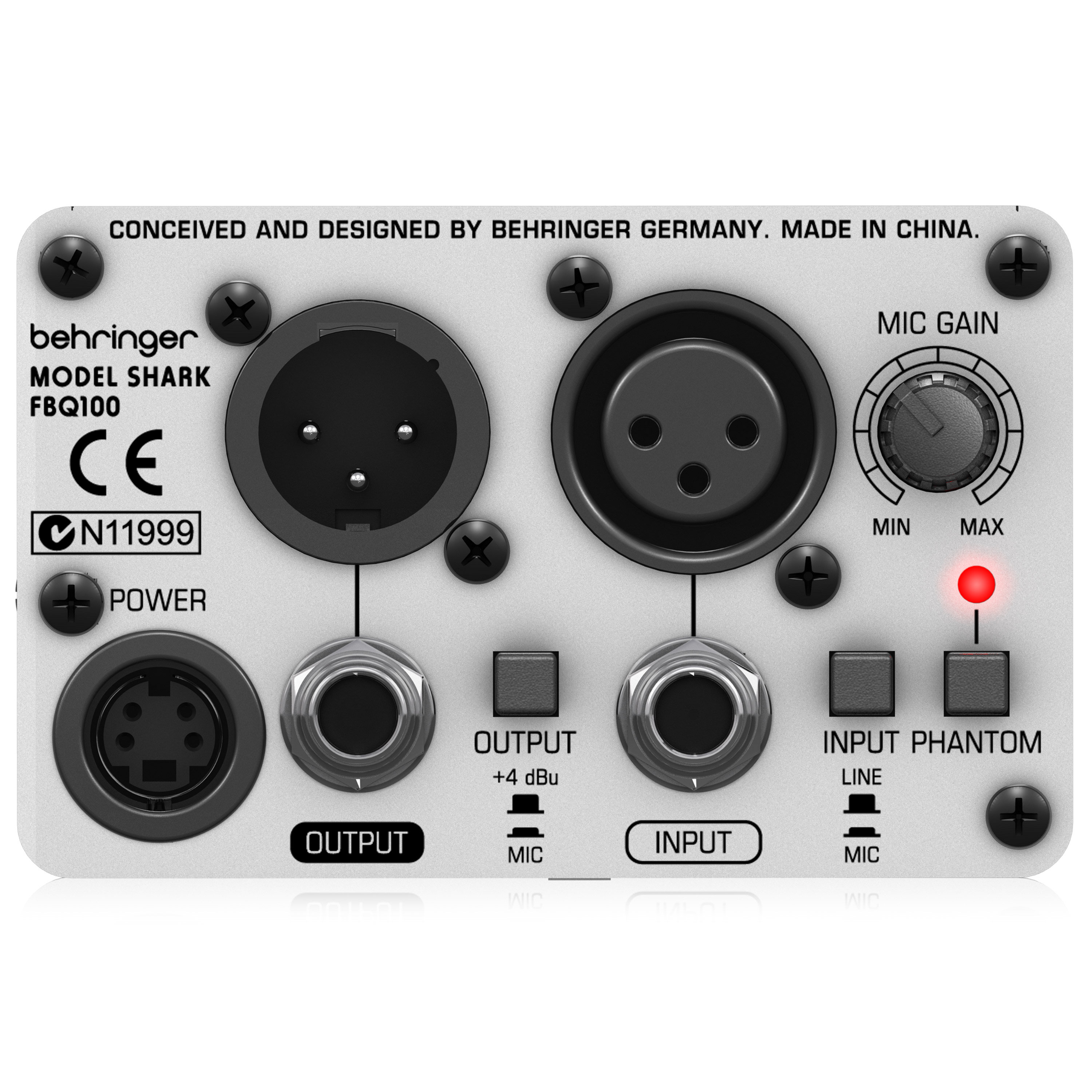 Behringer SHARK FBQ100 - Équaliseur et anti-larsen SonoVente.com