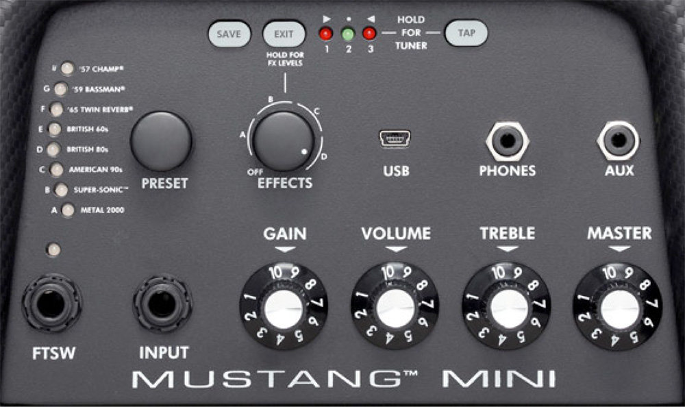 Fender Mustang Mini - Combo guitare électrique SonoVente.com