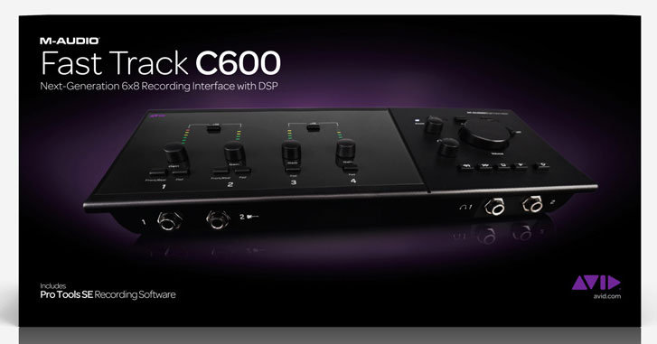 AVID Fast Track C600 - Carte Son SonoVente.com