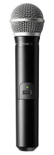 Shure PG2 PG58 freq M10 - Micro HF chant SonoVente.com