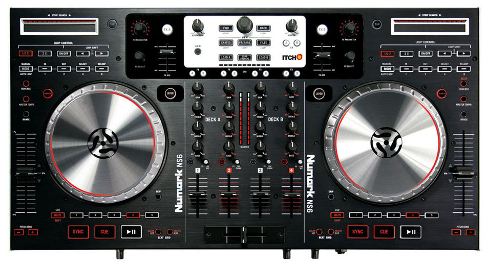 Numark NS6 + Flight case - Contrôleur DJ USB SonoVente.com