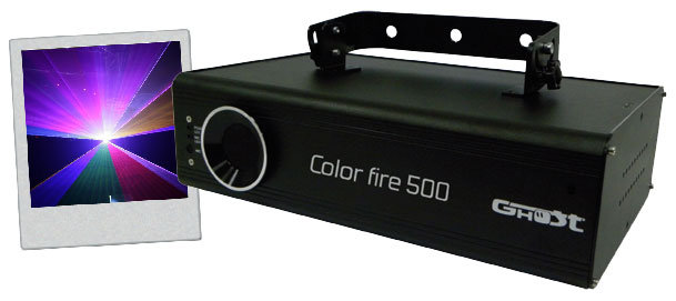 Ghost Color Fire 500 - LASER multicolore SonoVente.com