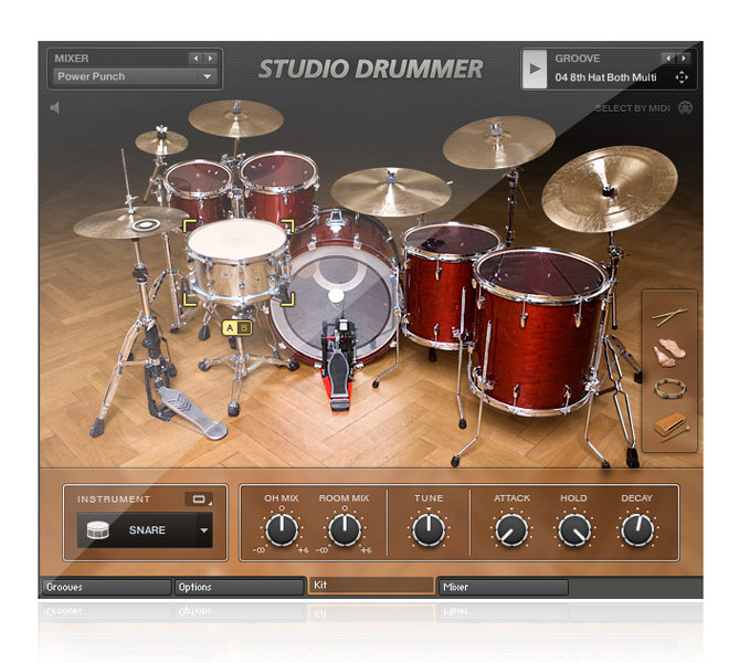 Native Instruments Studio Drummer - Logiciel instruments virtuels SonoVente.com
